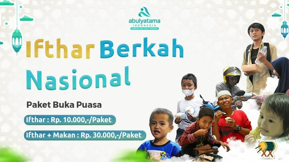 Tebar Ifthar bagi pejuang keluarga, yatim, dan santri penghafal Quran ... Tebar Ifthar bagi pejuang keluarga, yatim, dan santri penghafal Quran ...