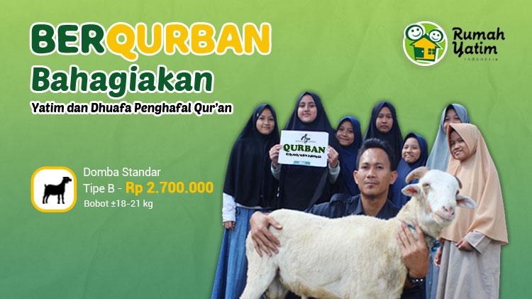 Qurban Domba Standar Tipe A - Rumah Yatim Indonesia - Rumah Yatim Indonesia